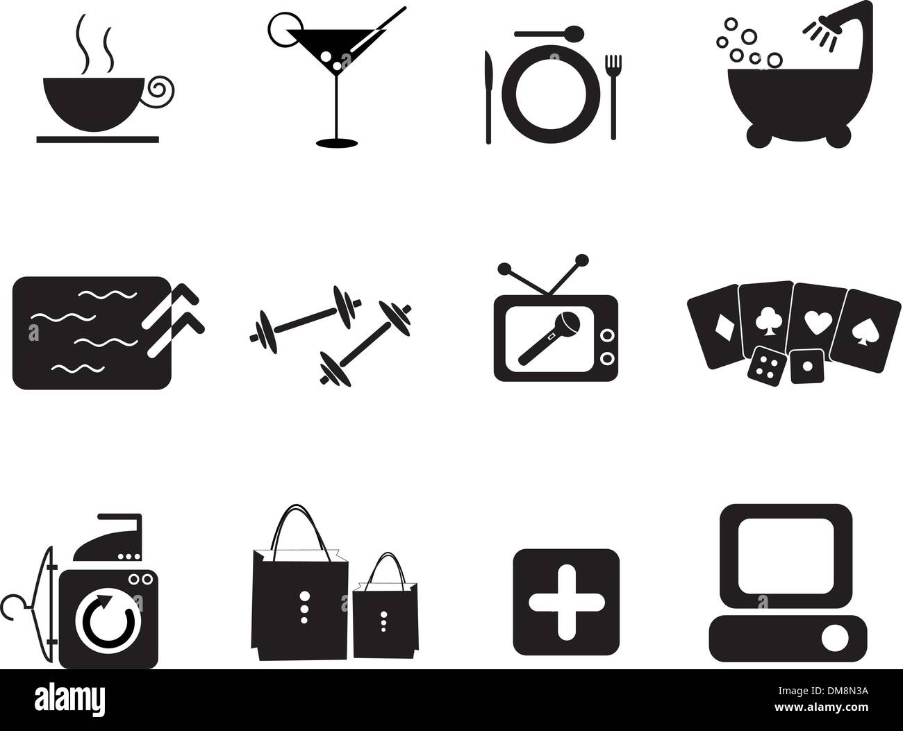 Amenities for Stock Vector Images - Alamy