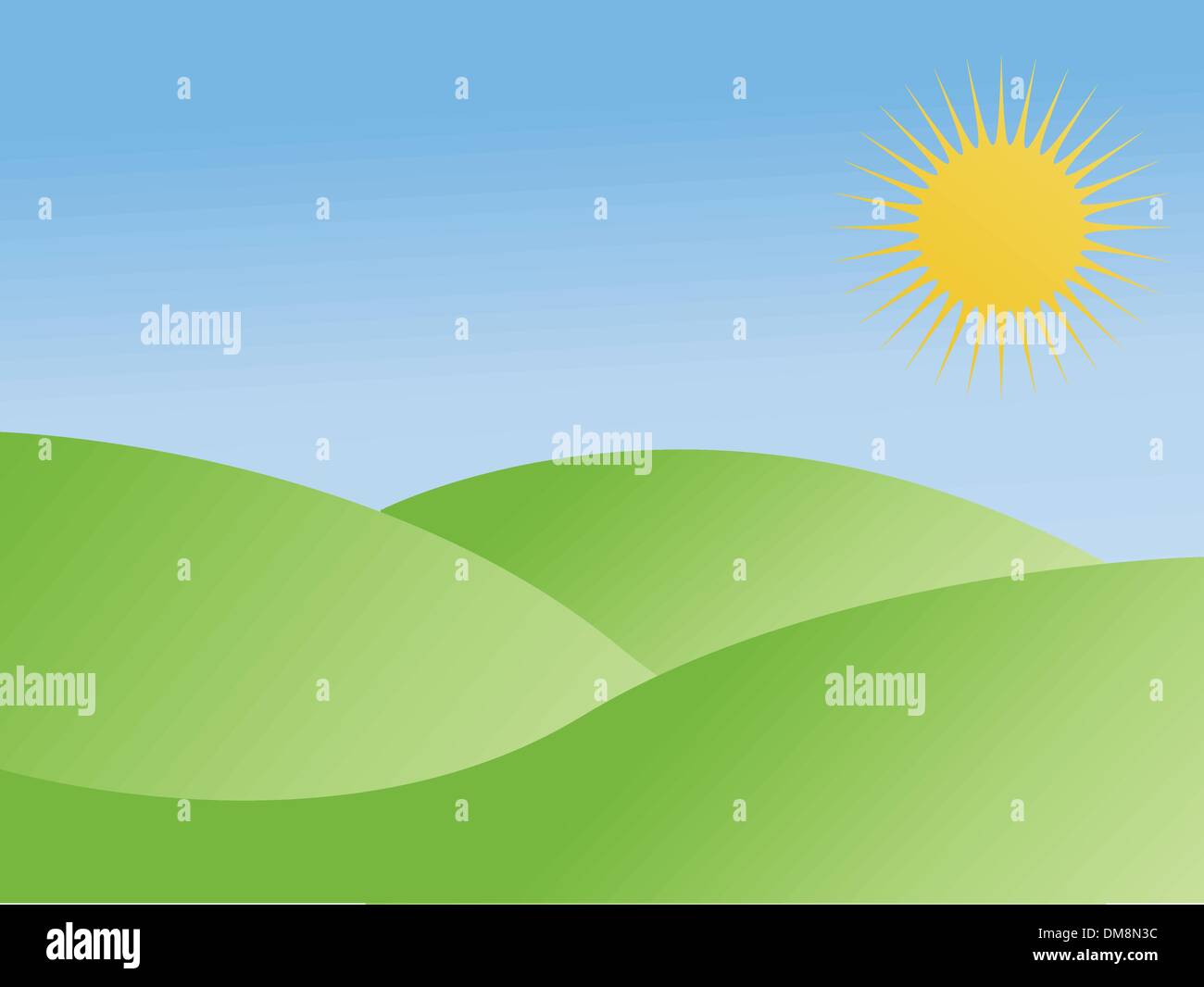 Nice summer day Stock Vector Images - Alamy