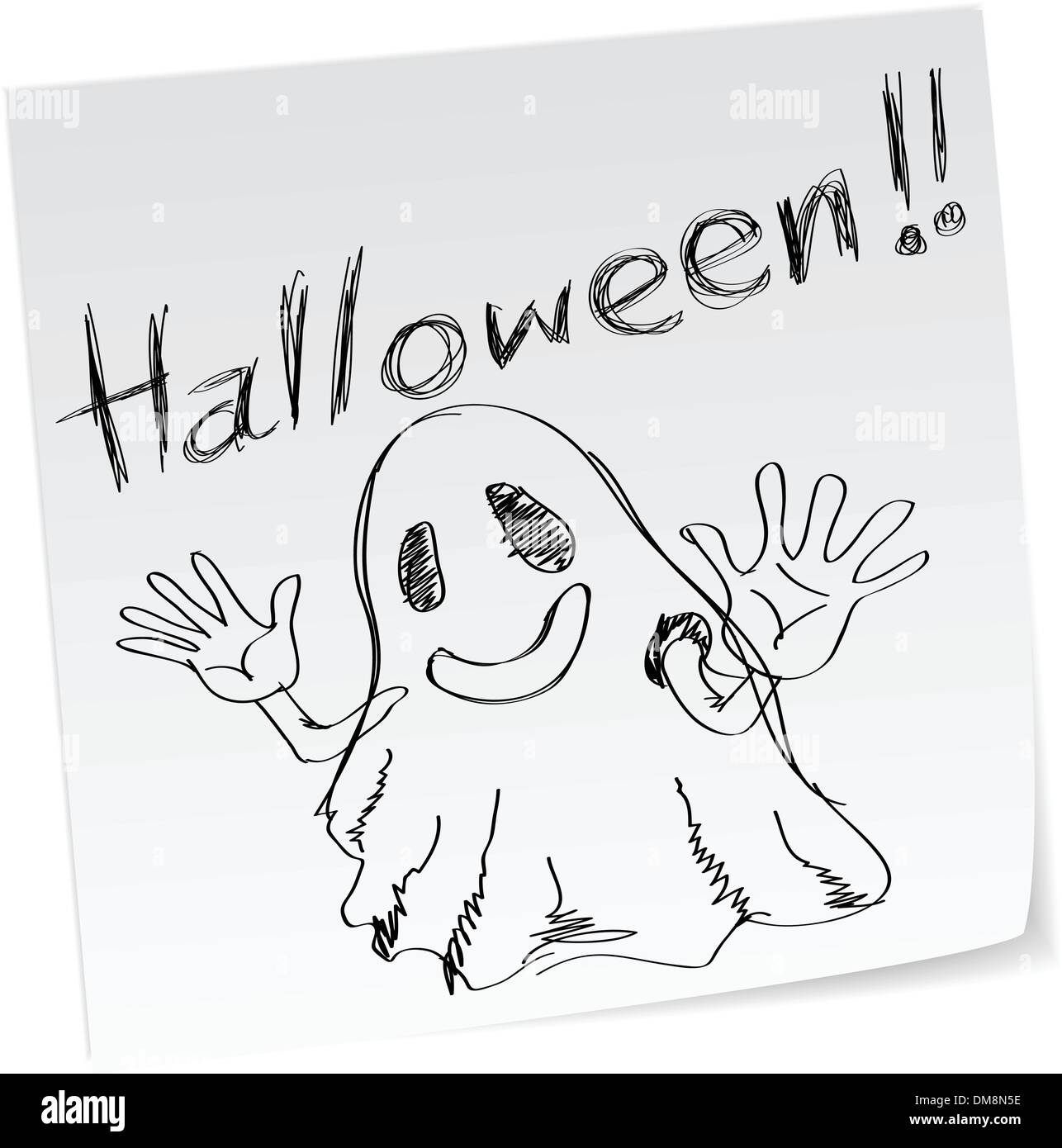 Ghost theme Stock Vector Images - Alamy