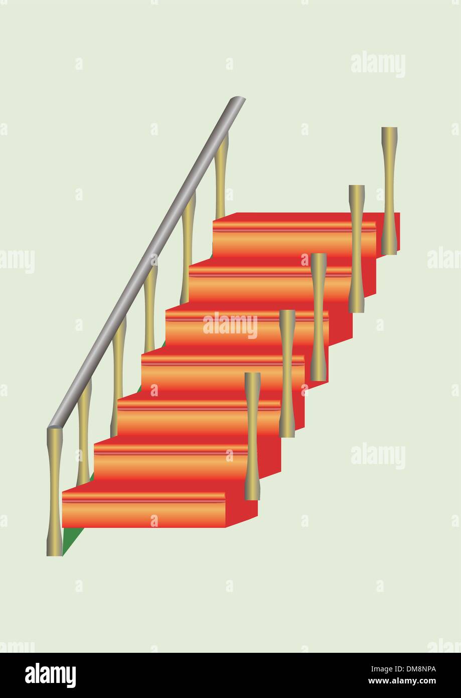 Wood ladder Stock Vector Images - Alamy