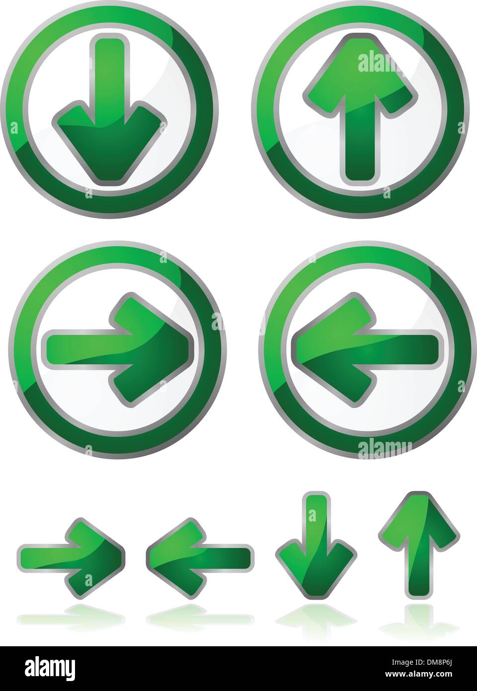 Arrows pointing in different directions hi-res stock photography and ...