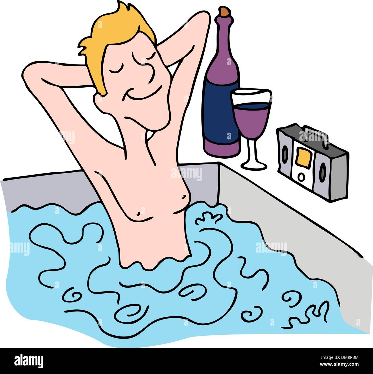 Relaxing on water in Cut Out Stock Images & Pictures - Alamy