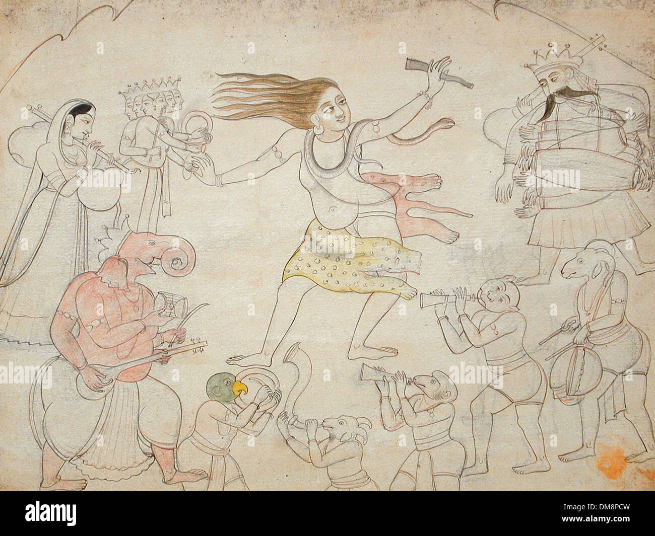 *Shiva's Twilight Dance* is an ancient and Islamic artwork depicting ...