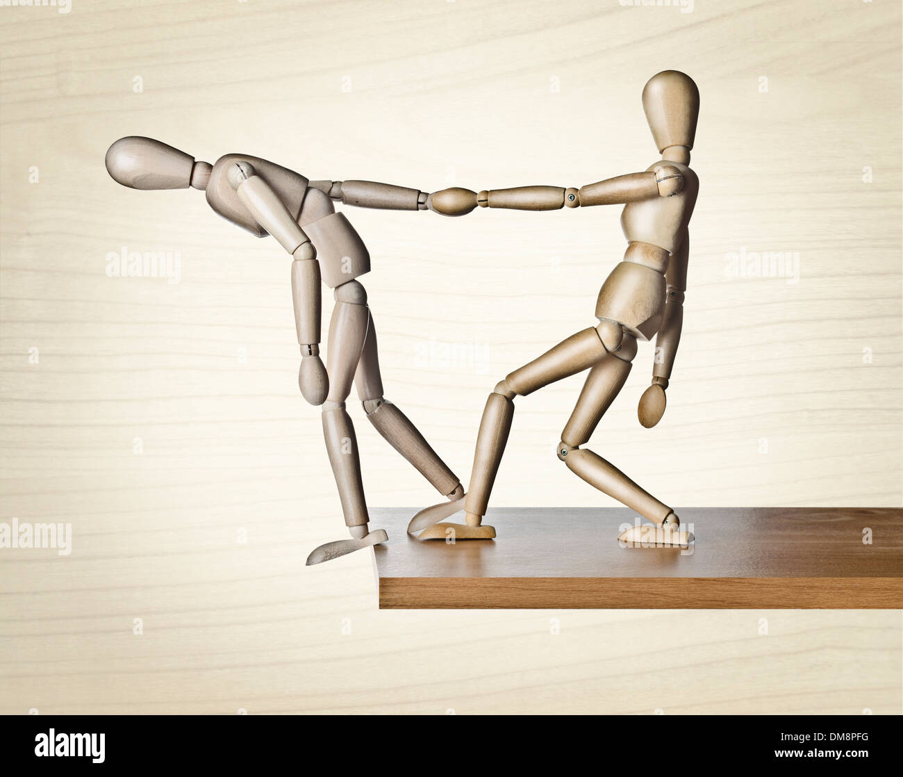 Peering over cliff edge hi-res stock photography and images - Alamy