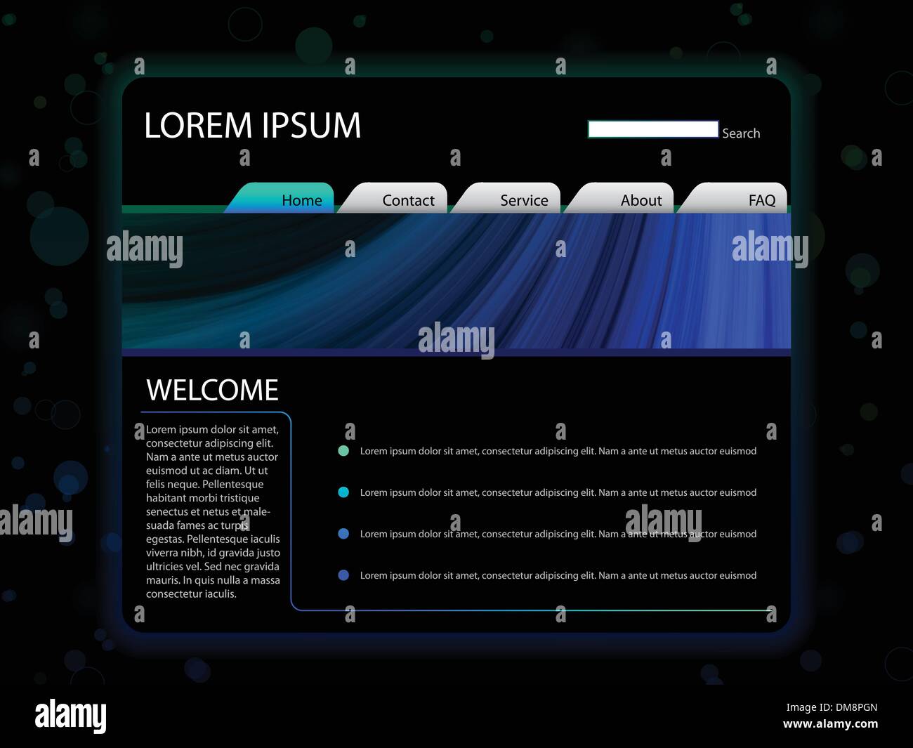 Layout blue hi-res stock photography and images - Alamy