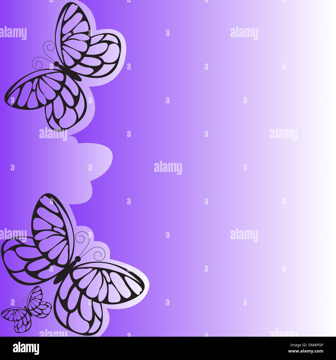 Asymmetrical butterfly Stock Vector Images - Alamy