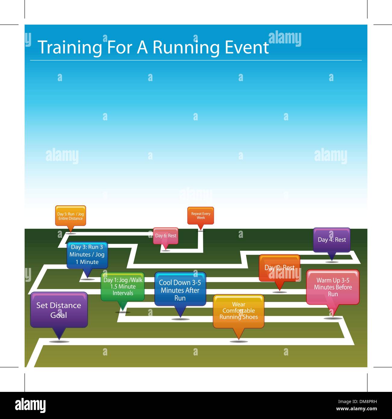 Event stages Stock Vector Images - Alamy