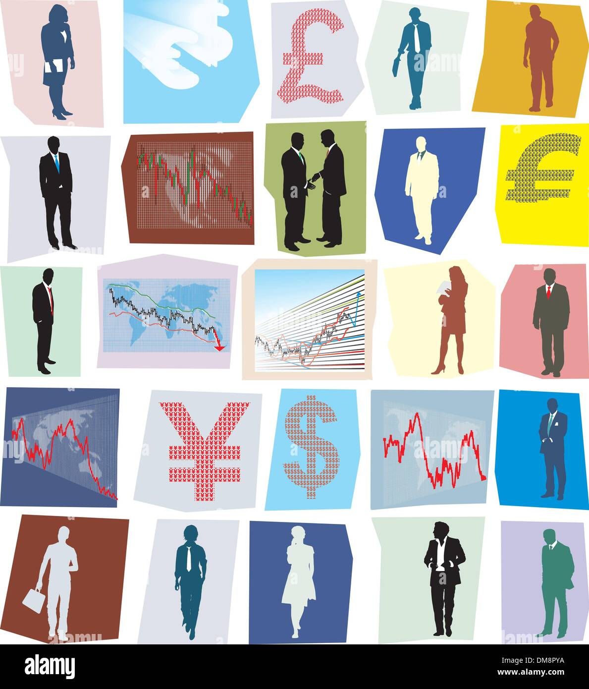 Commercial set elements Stock Vector Image & Art - Alamy