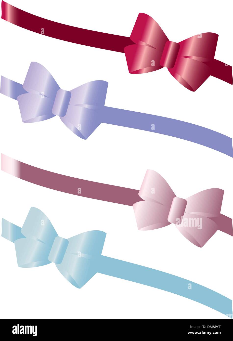 Bows front Stock Vector Images - Alamy