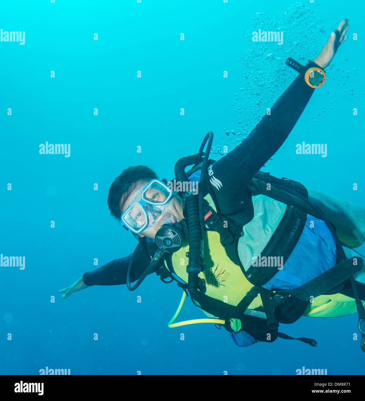 Scubadiver portrait hi-res stock photography and images - Alamy
