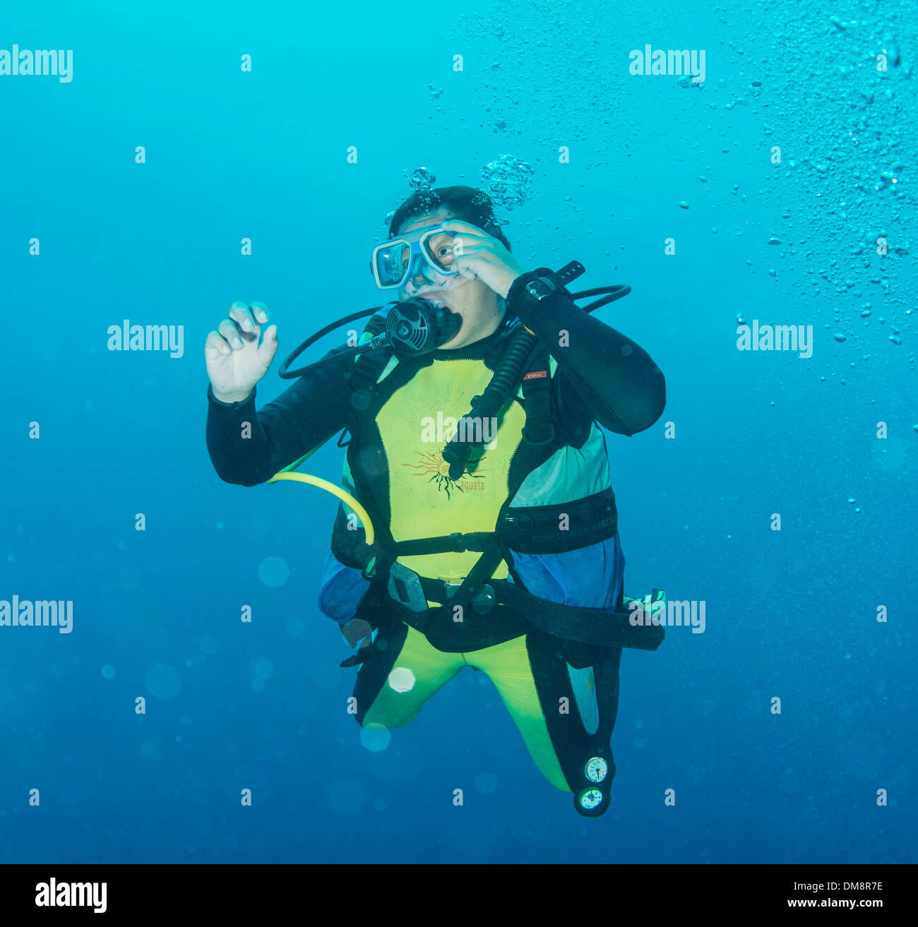 Lady scuba diver hi-res stock photography and images - Alamy