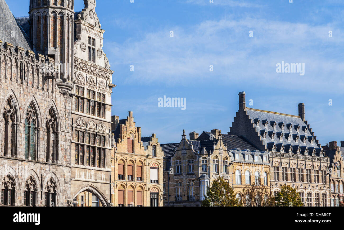 Old building in ypres old town hi-res stock photography and images - Alamy