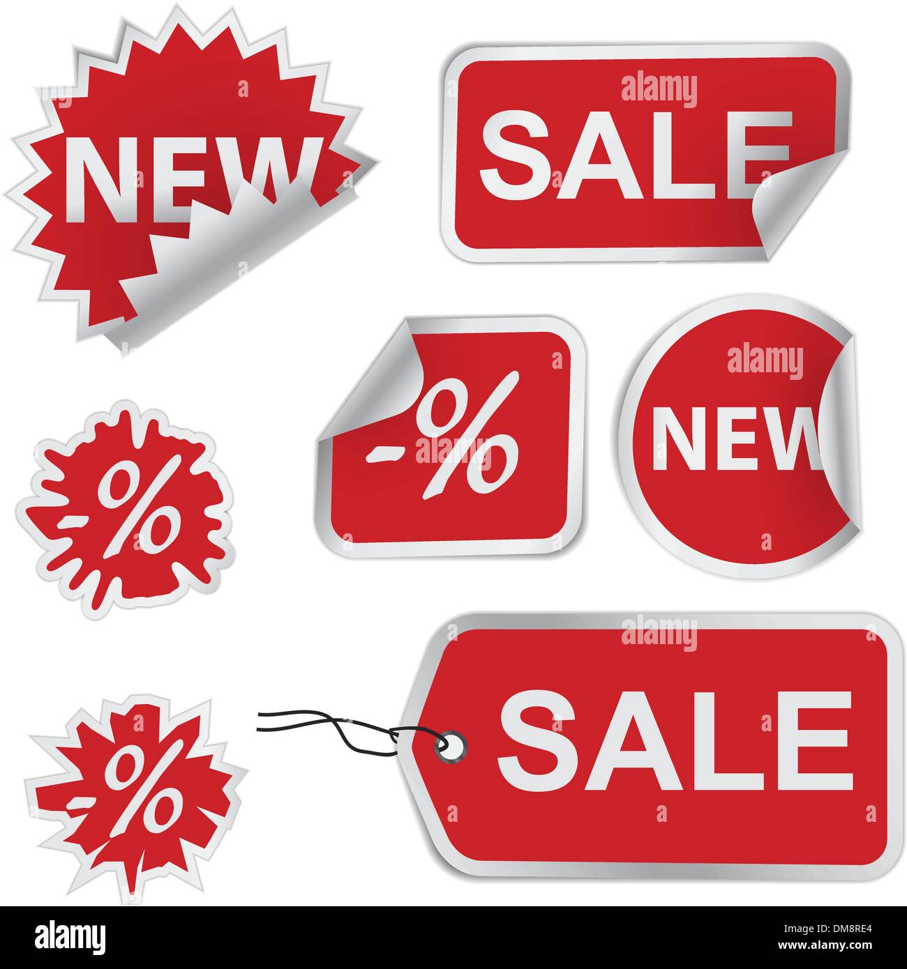 Price labels Stock Vector Images - Alamy