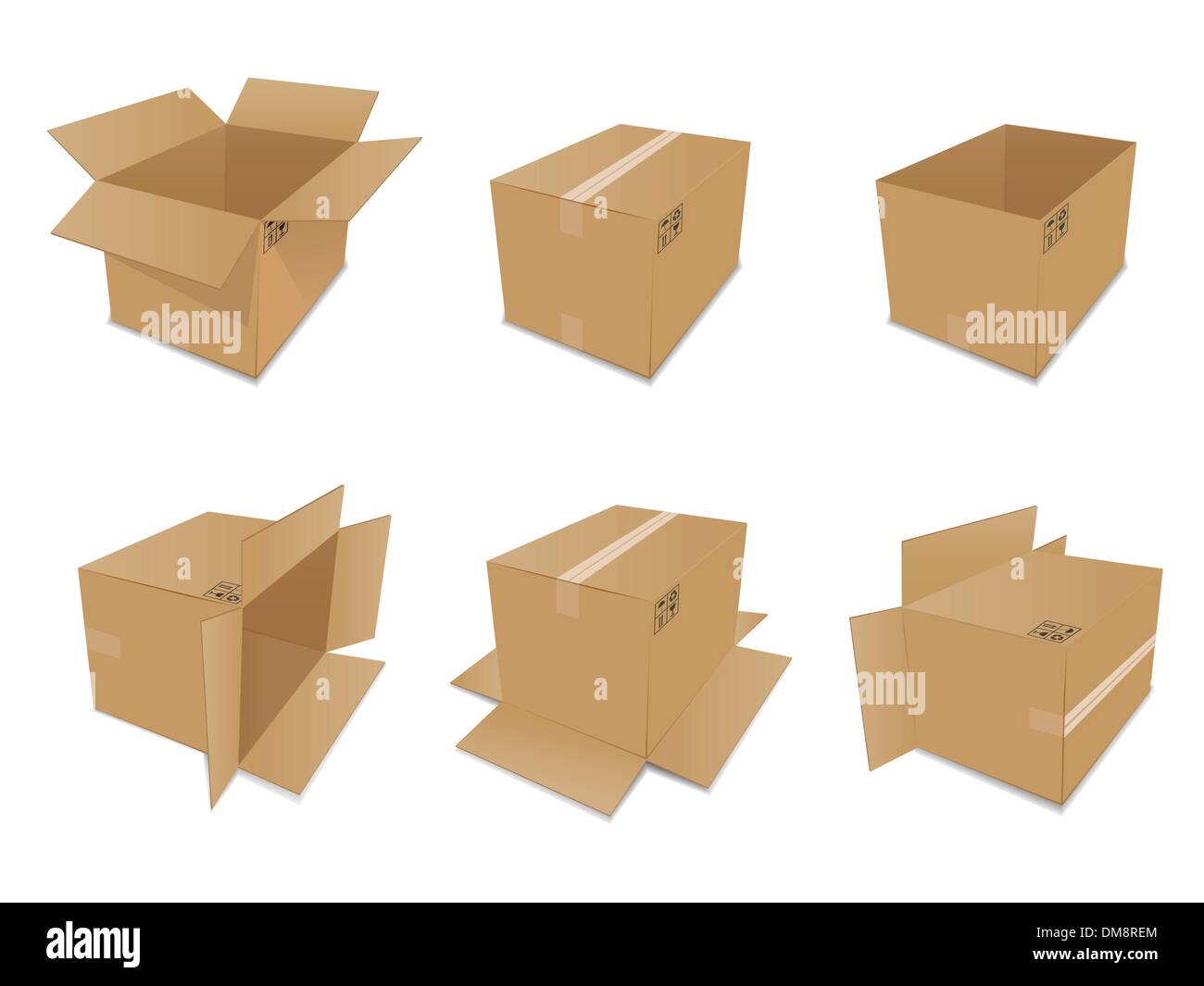 Closed cardboard boxes Stock Vector Images - Alamy Closed cardboard boxes Stock Vector Images - Alamy