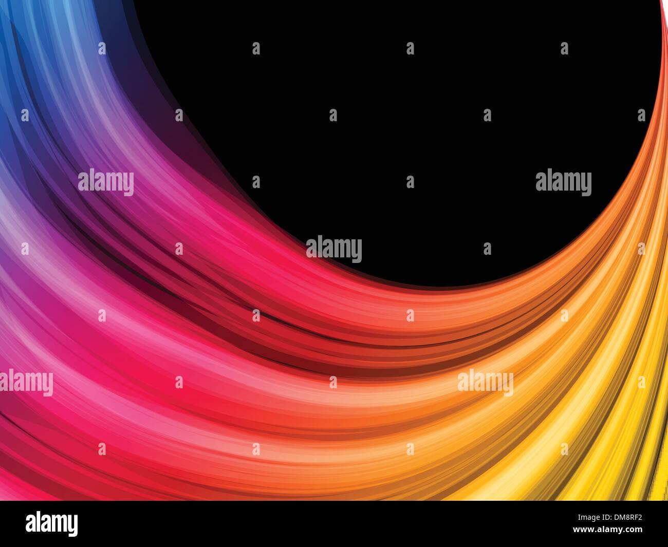 Abstract colorful waves hi-res stock photography and images - Alamy