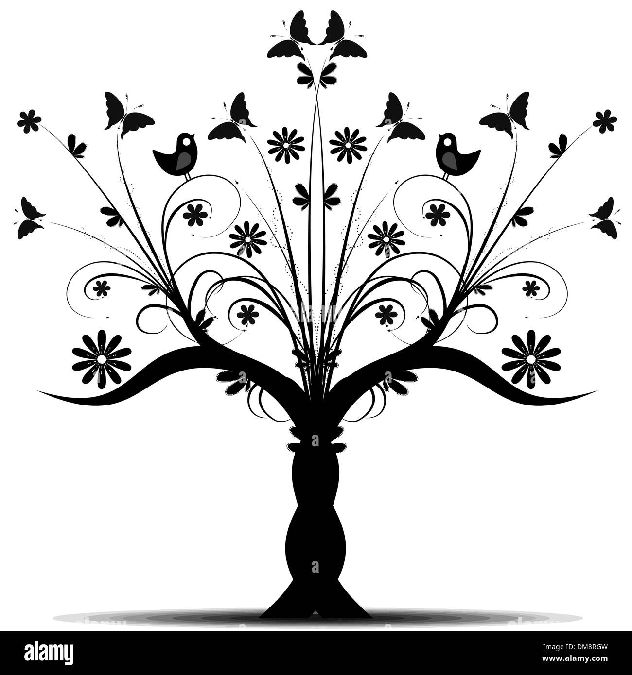 Art of bird Black and White Stock Photos & Images - Alamy