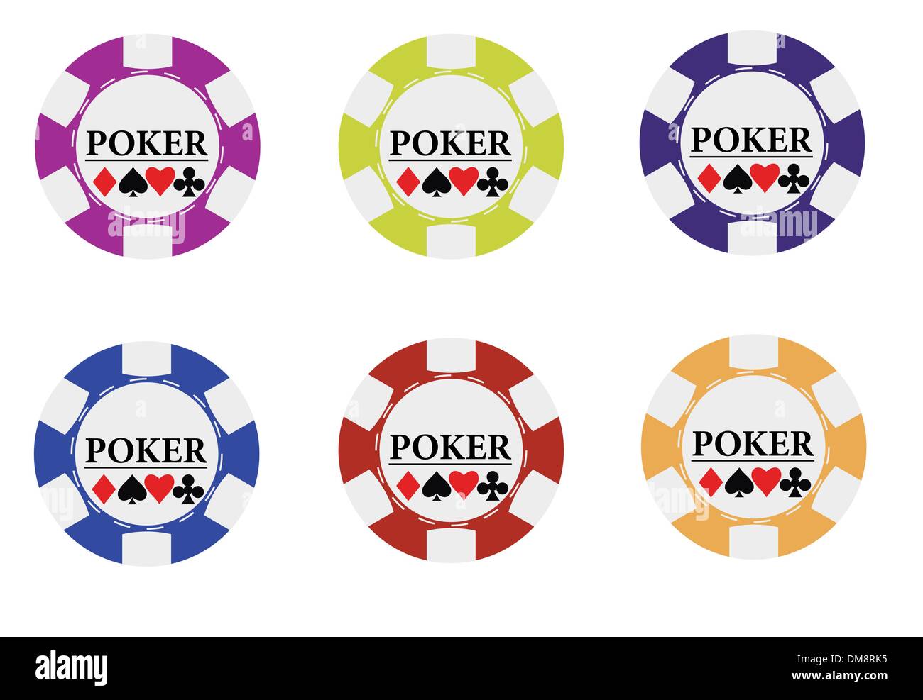 Blue chip design over Stock Vector Images - Alamy