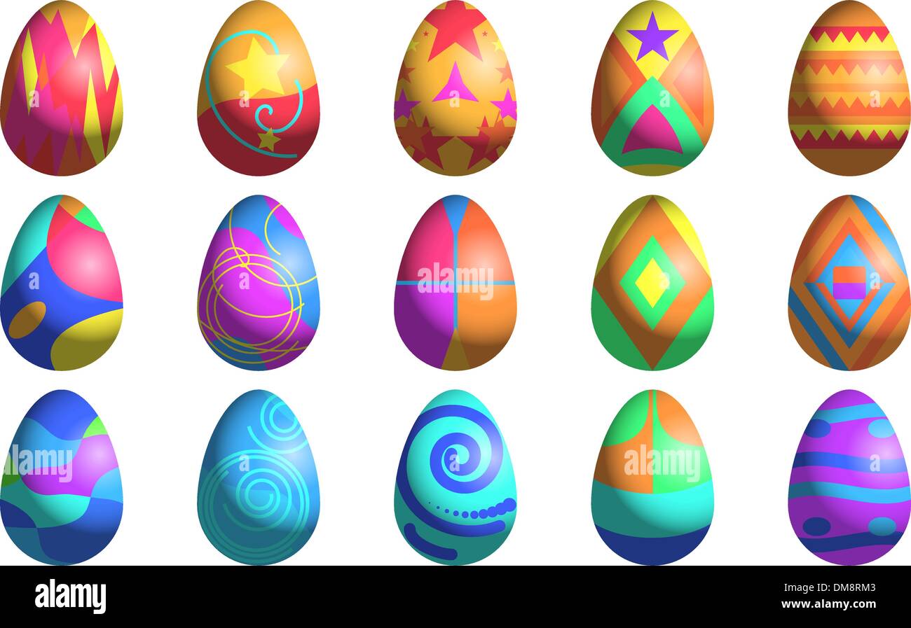 Colour patterns Stock Vector Images - Alamy