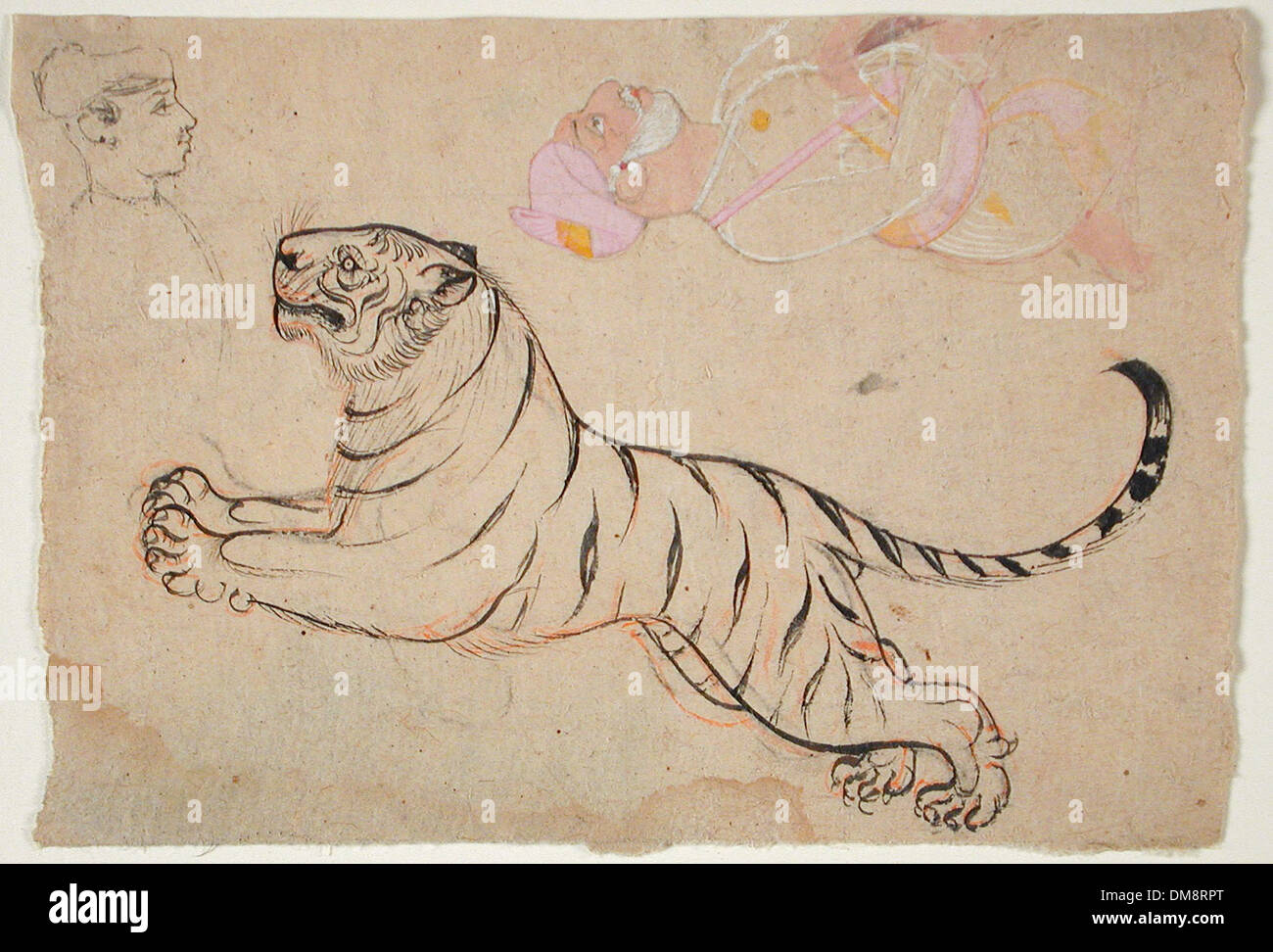 Korean tiger painting hi-res stock photography and images - Alamy