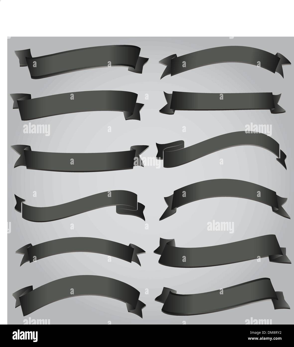 Set of vector ribbons for your text Stock Vector Image & Art - Alamy