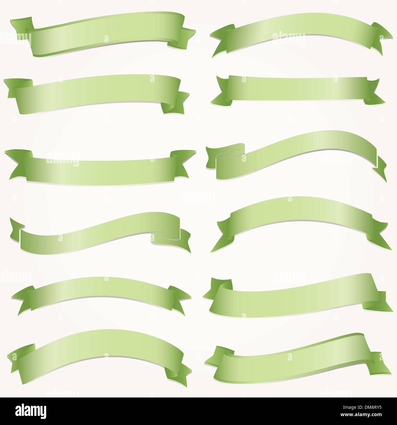 Set of vector ribbons for your text Stock Vector Image & Art - Alamy