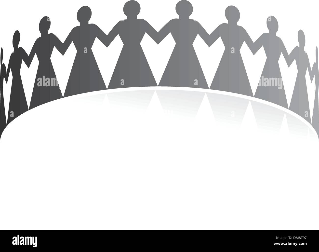 Team holding hands on Stock Vector Images - Alamy