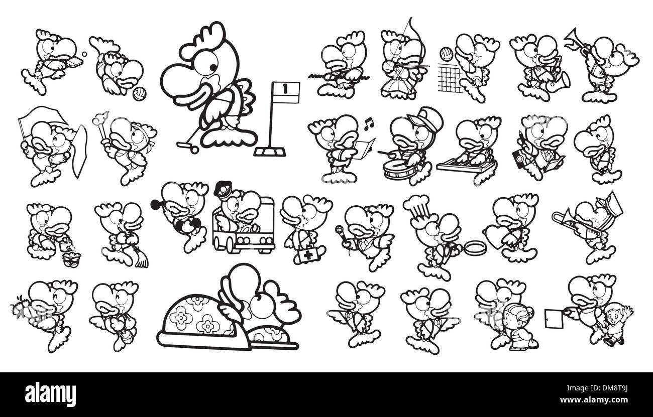 Volleyball mascot hi-res stock photography and images - Alamy