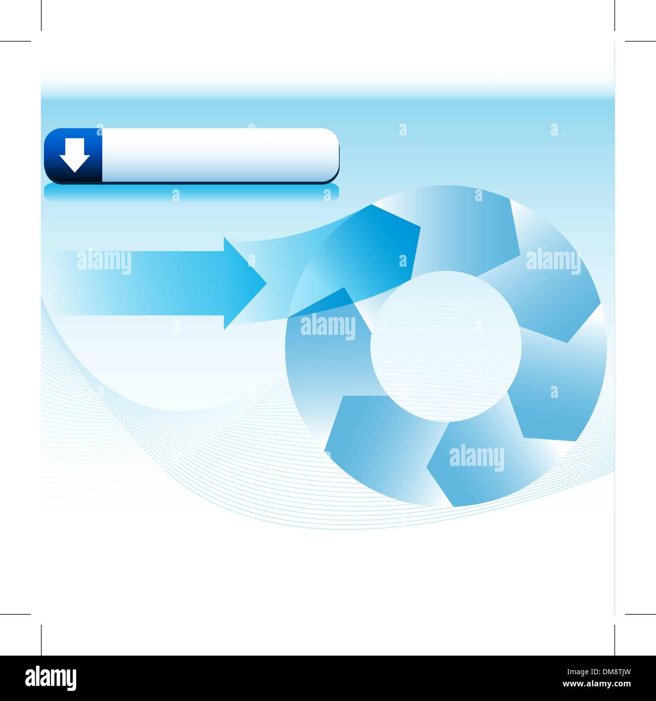 Wave Wheel Process Chart Stock Vector Image & Art - Alamy