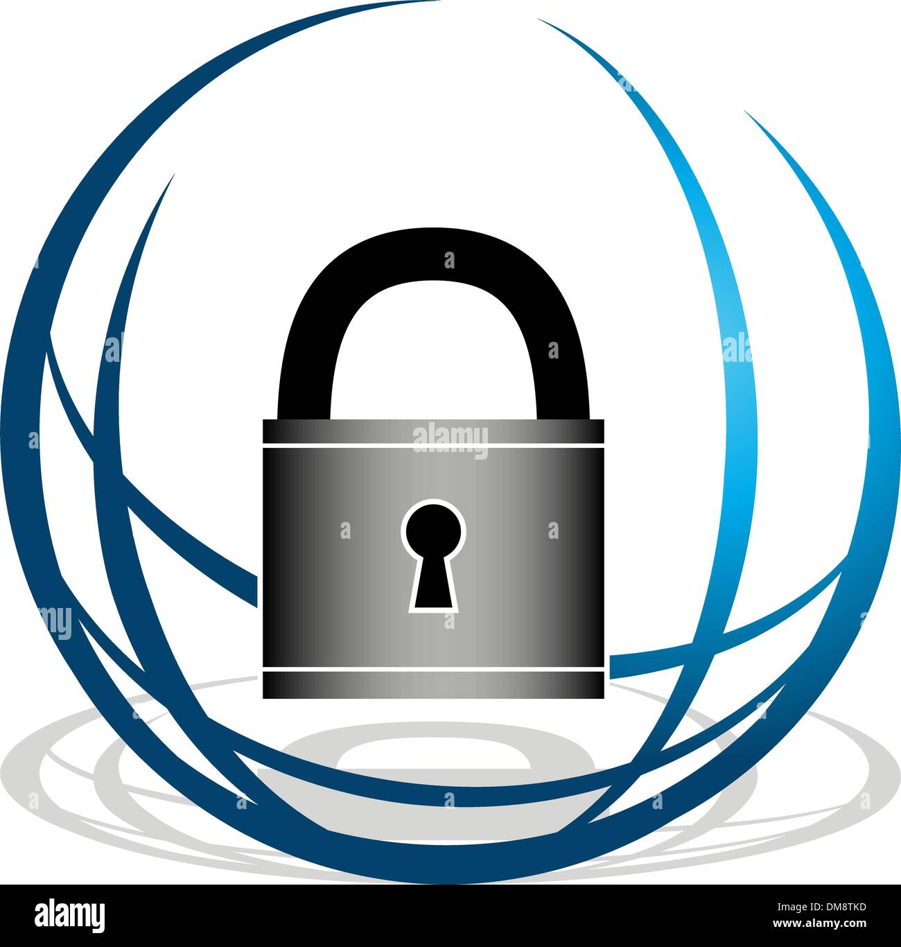 Global Security Icon Stock Vector Image & Art - Alamy