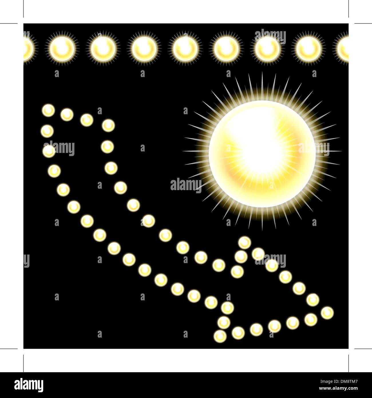 Neon arrow icon glowing Cut Out Stock Images & Pictures - Alamy