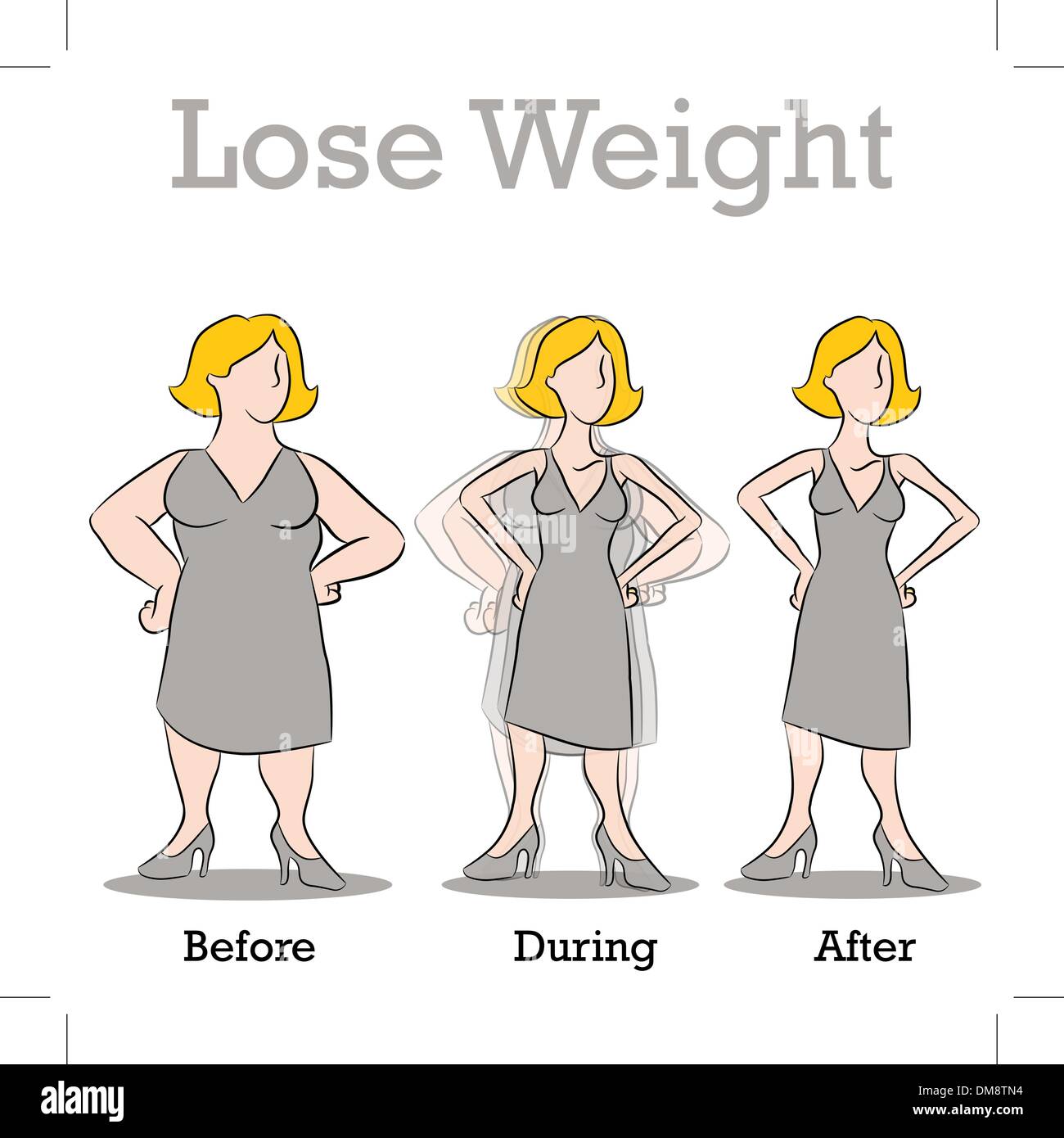 Getting weight Stock Vector Images - Alamy