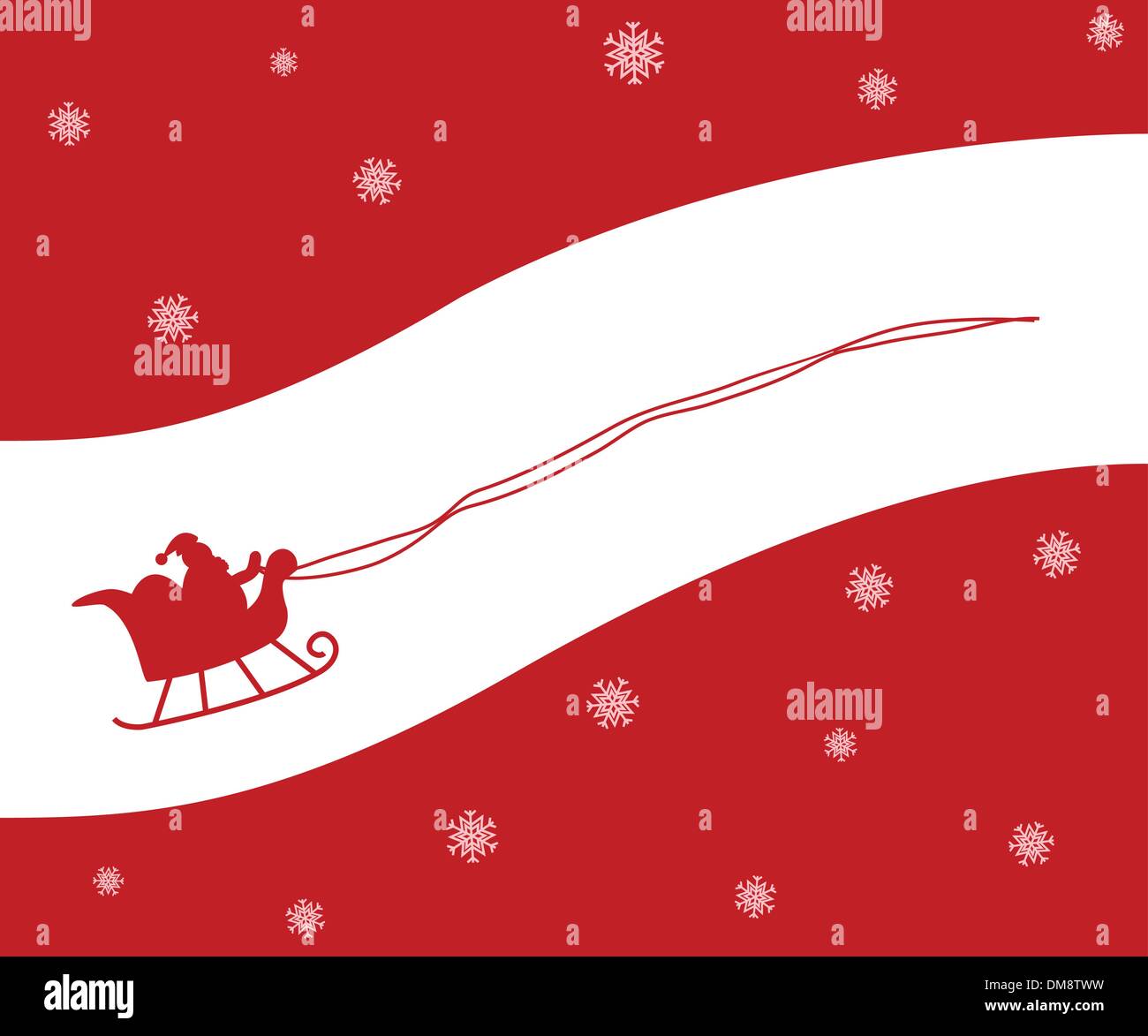 Christmas card falling gift Stock Vector Images - Alamy