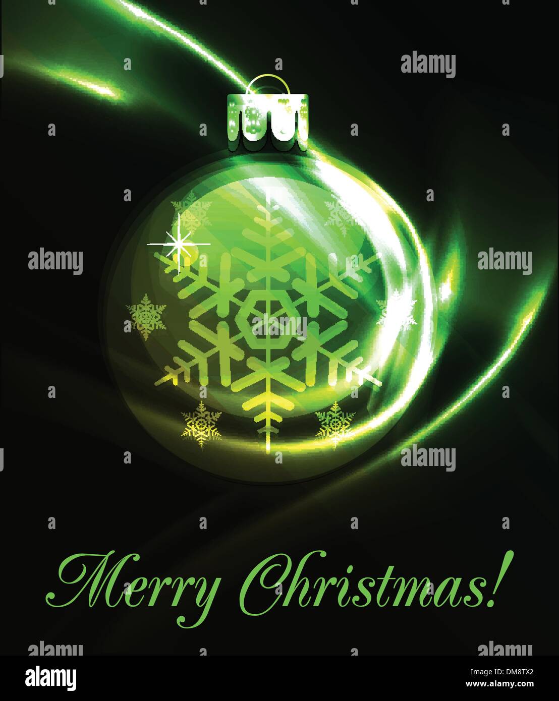 Close up snow on christmas Stock Vector Images - Alamy