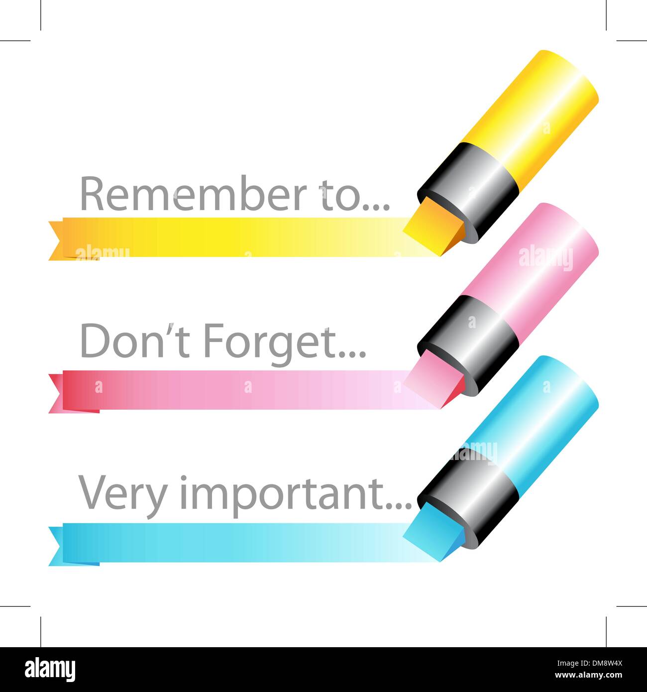 Highlighter pen icon Stock Vector Images - Alamy