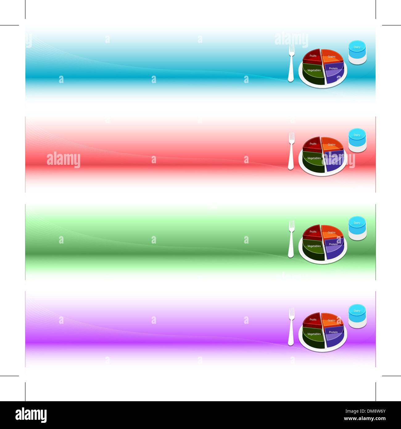 Healthy eating guide food Stock Vector Images - Alamy