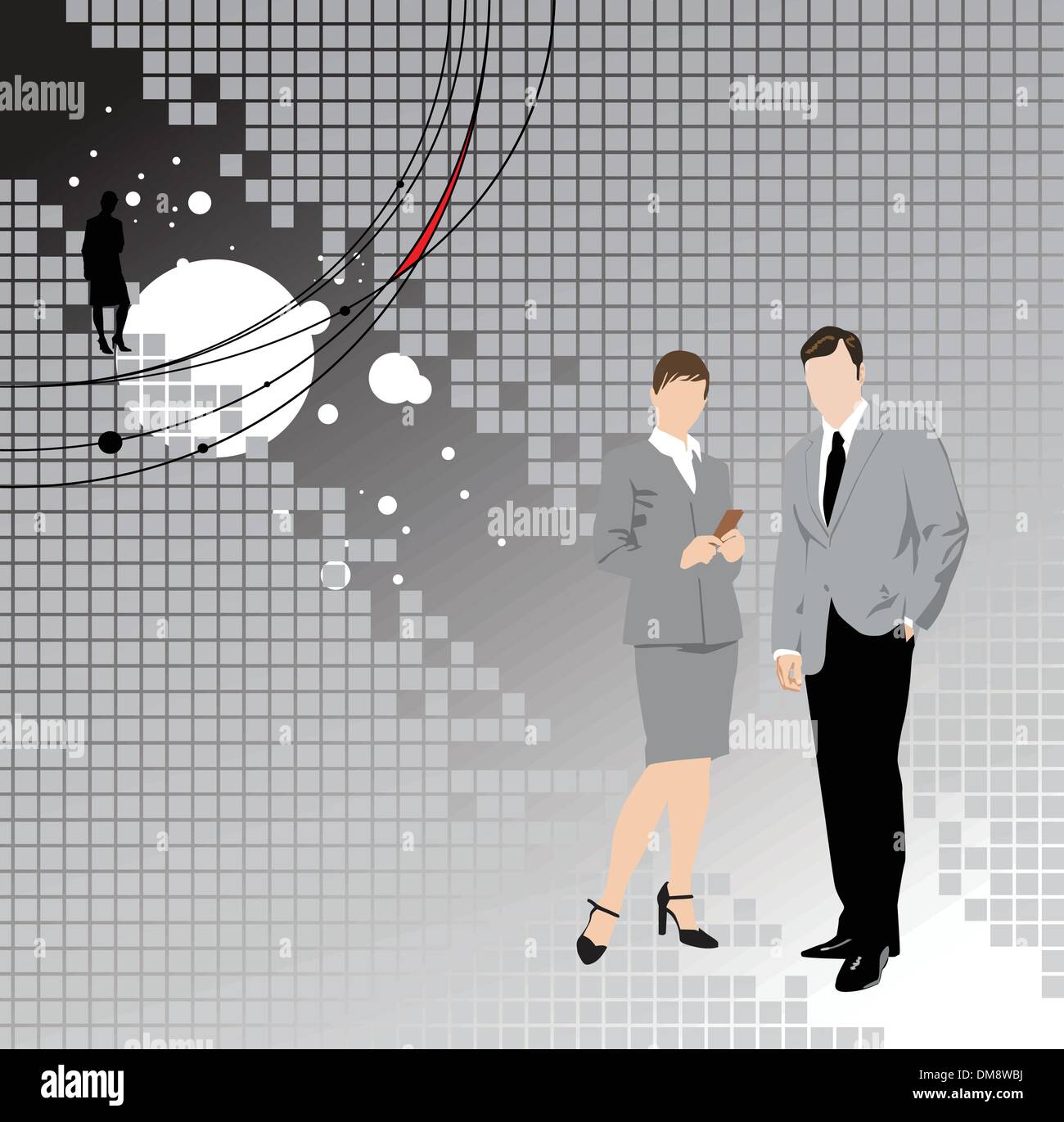 Team successful business people in Stock Vector Images - Alamy