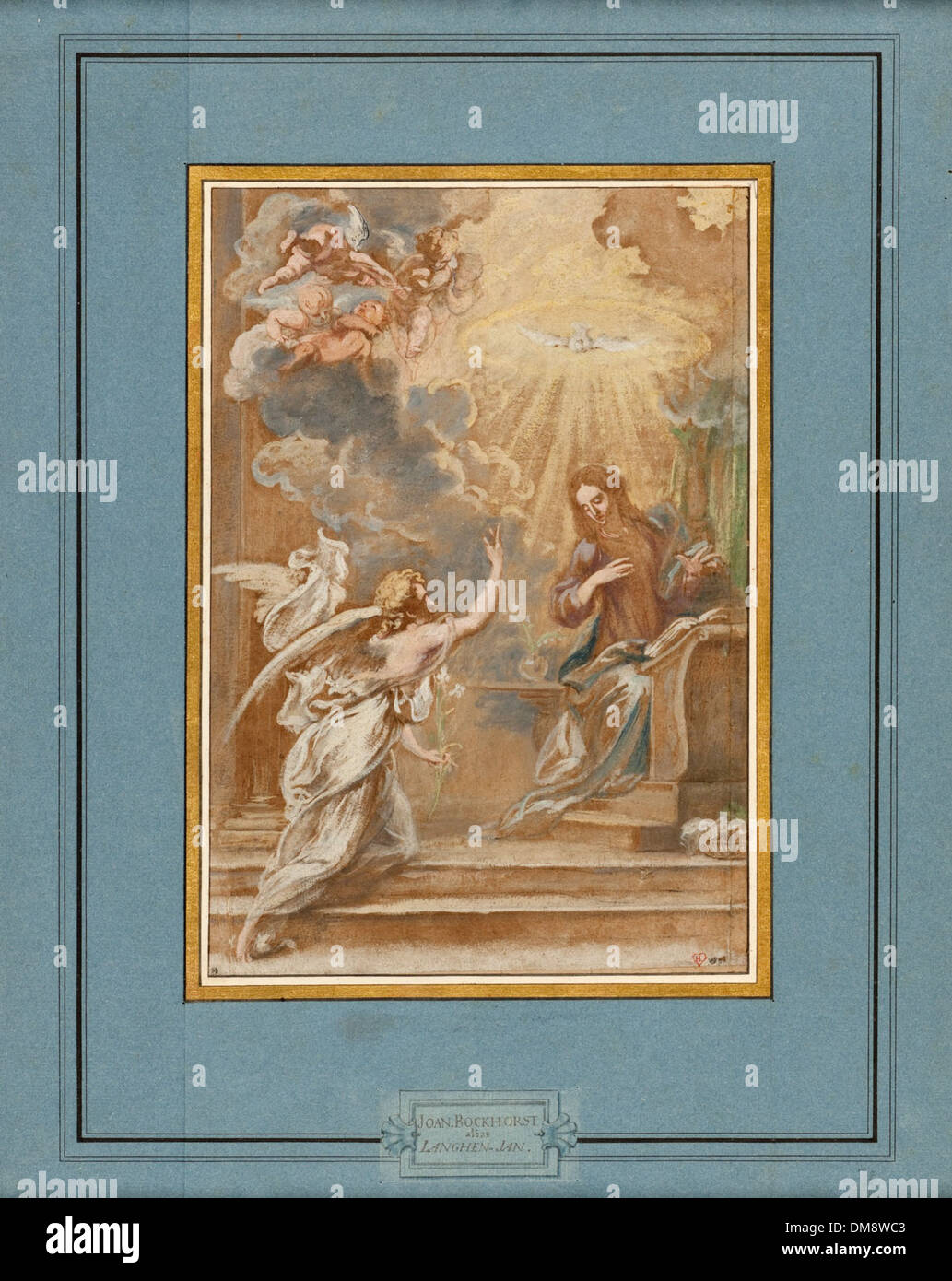 Angel depicted in art hi-res stock photography and images - Alamy