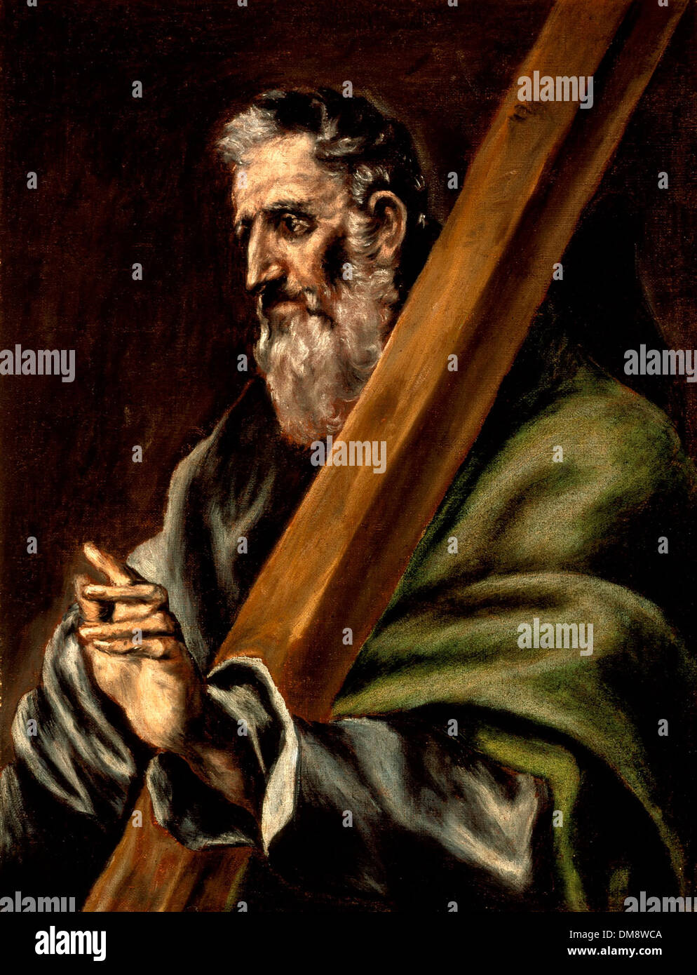 The Apostle St. Andrew, part of a larger collection of ancient and ...