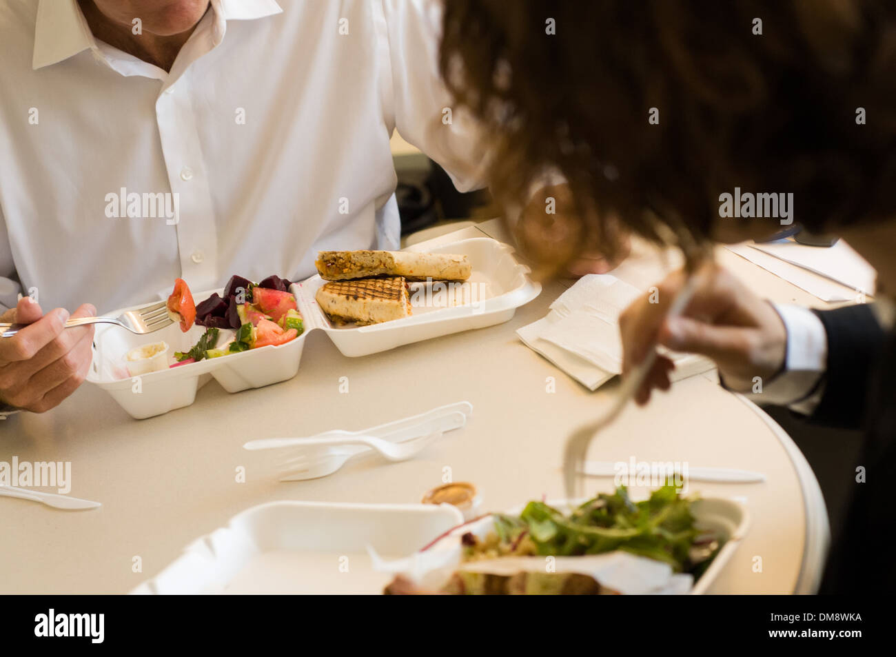 Lunch with the boss hi-res stock photography and images - Alamy