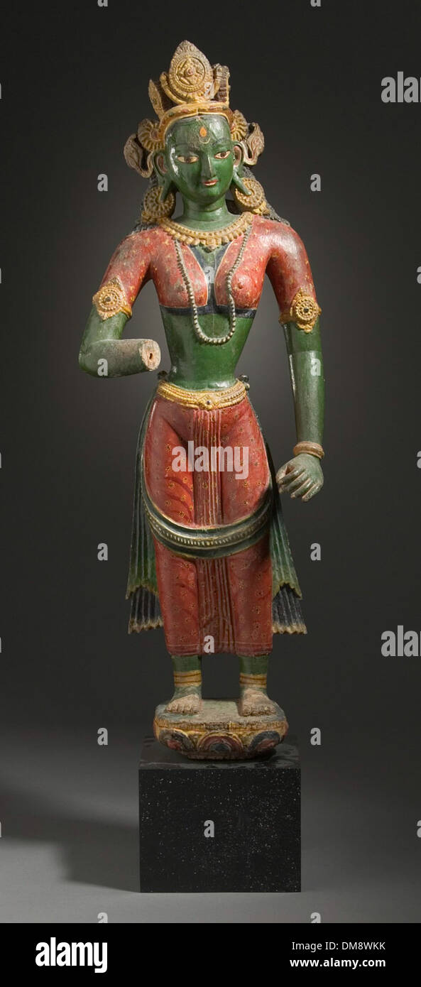Buddhist Goddess Tara Green Tara High Resolution Stock Photography and ...