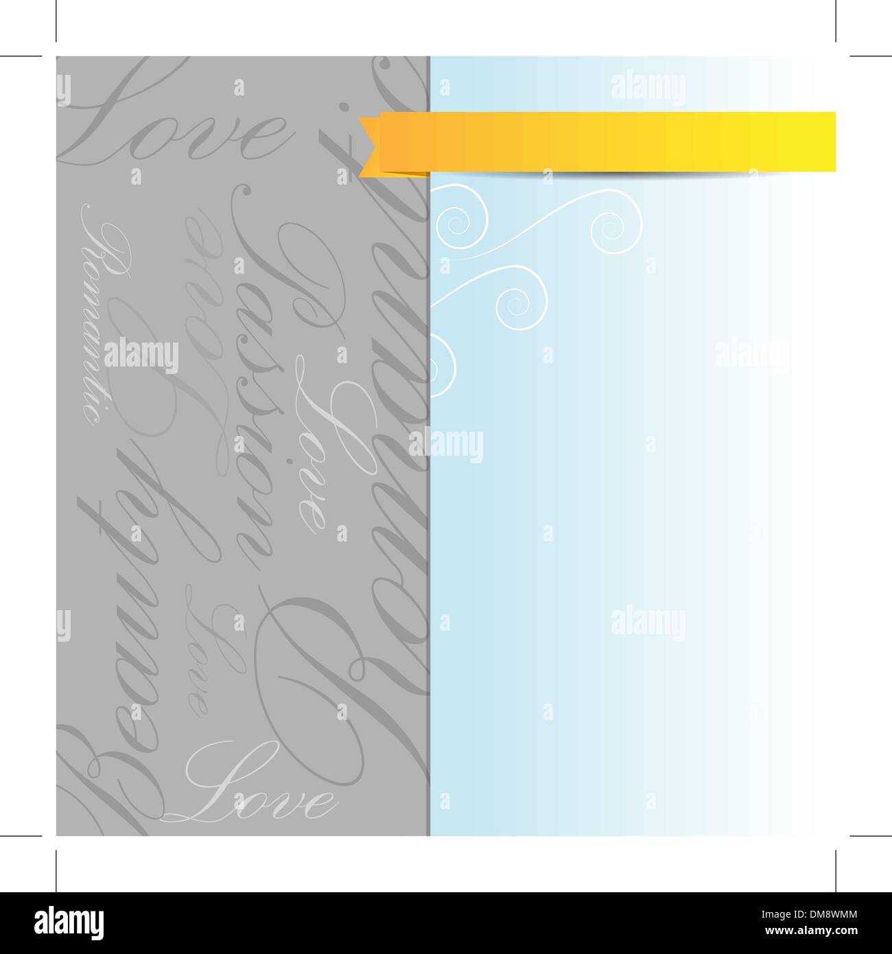 Romantic Invitation Background Stock Vector Image & Art - Alamy