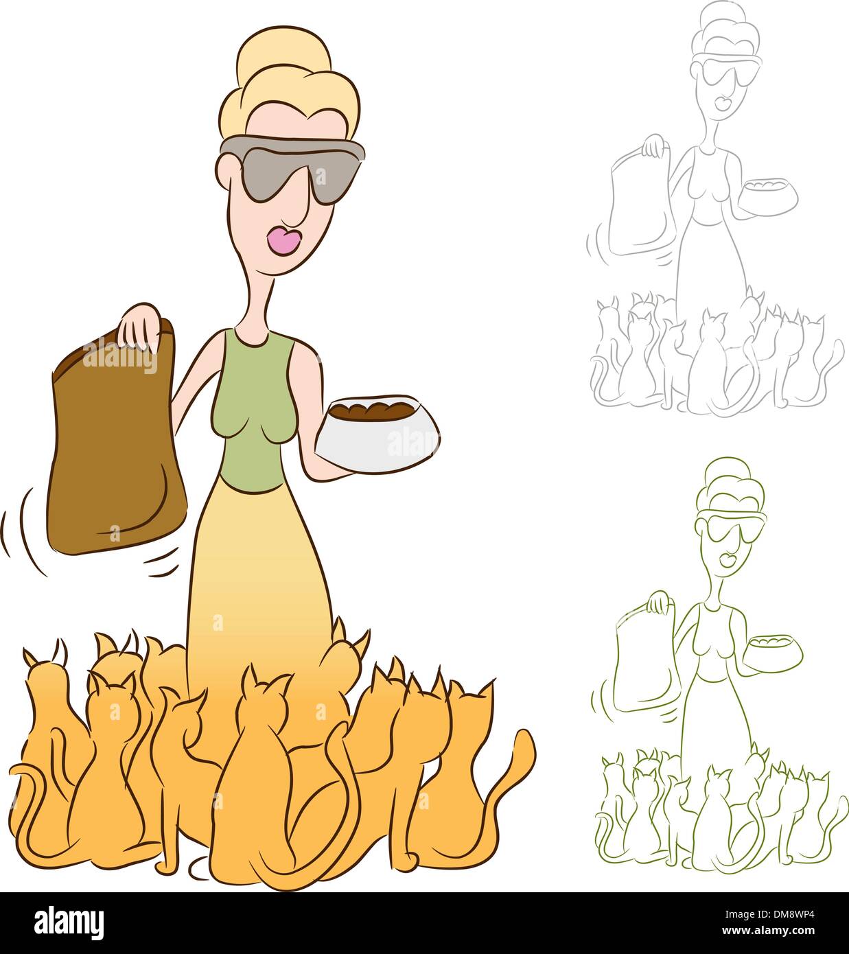 Pet food clipart Cut Out Stock Images & Pictures - Alamy