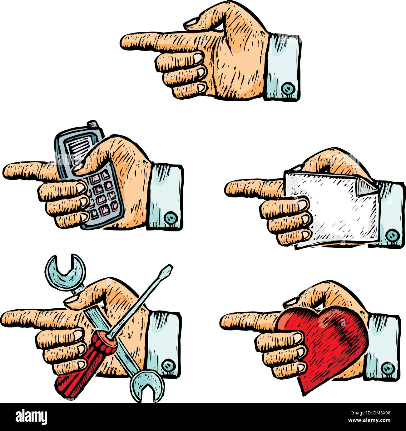 Five way Stock Vector Images - Alamy