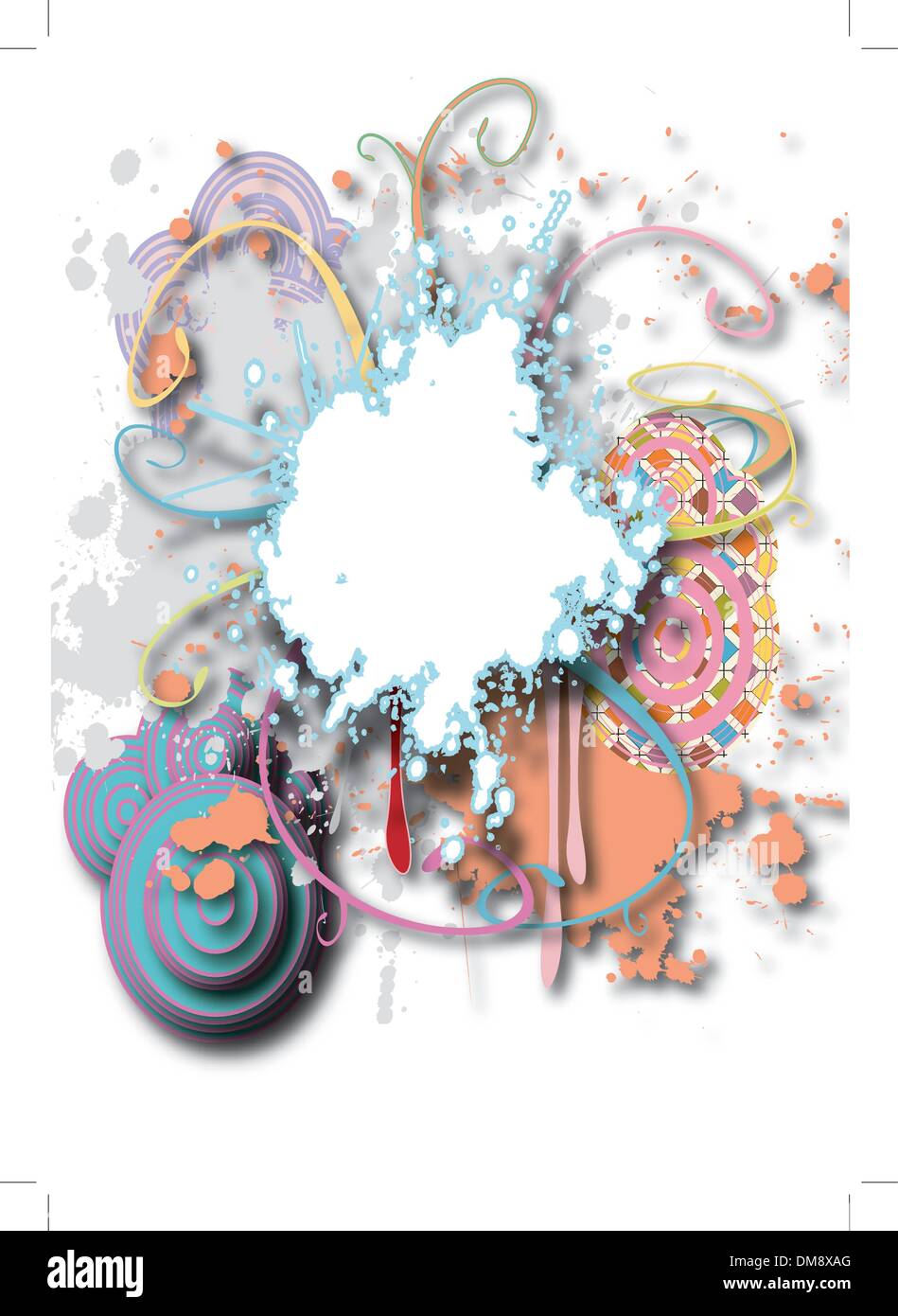 abstract wall paper Stock Vector Image & Art - Alamy