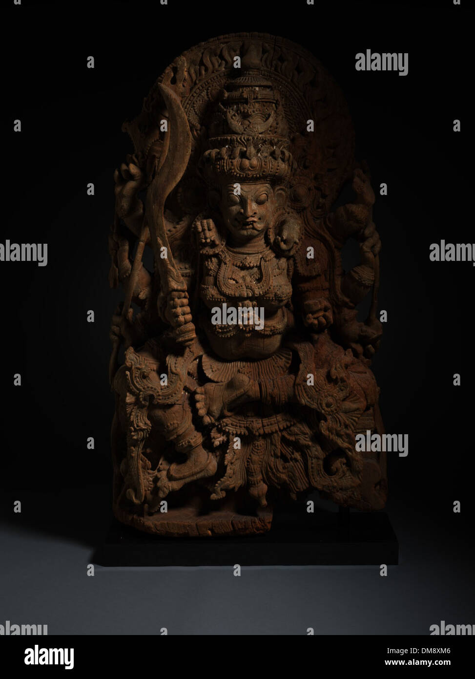 The Hindu Goddess Kali, depicted in this 2011 artwork, represents the ...
