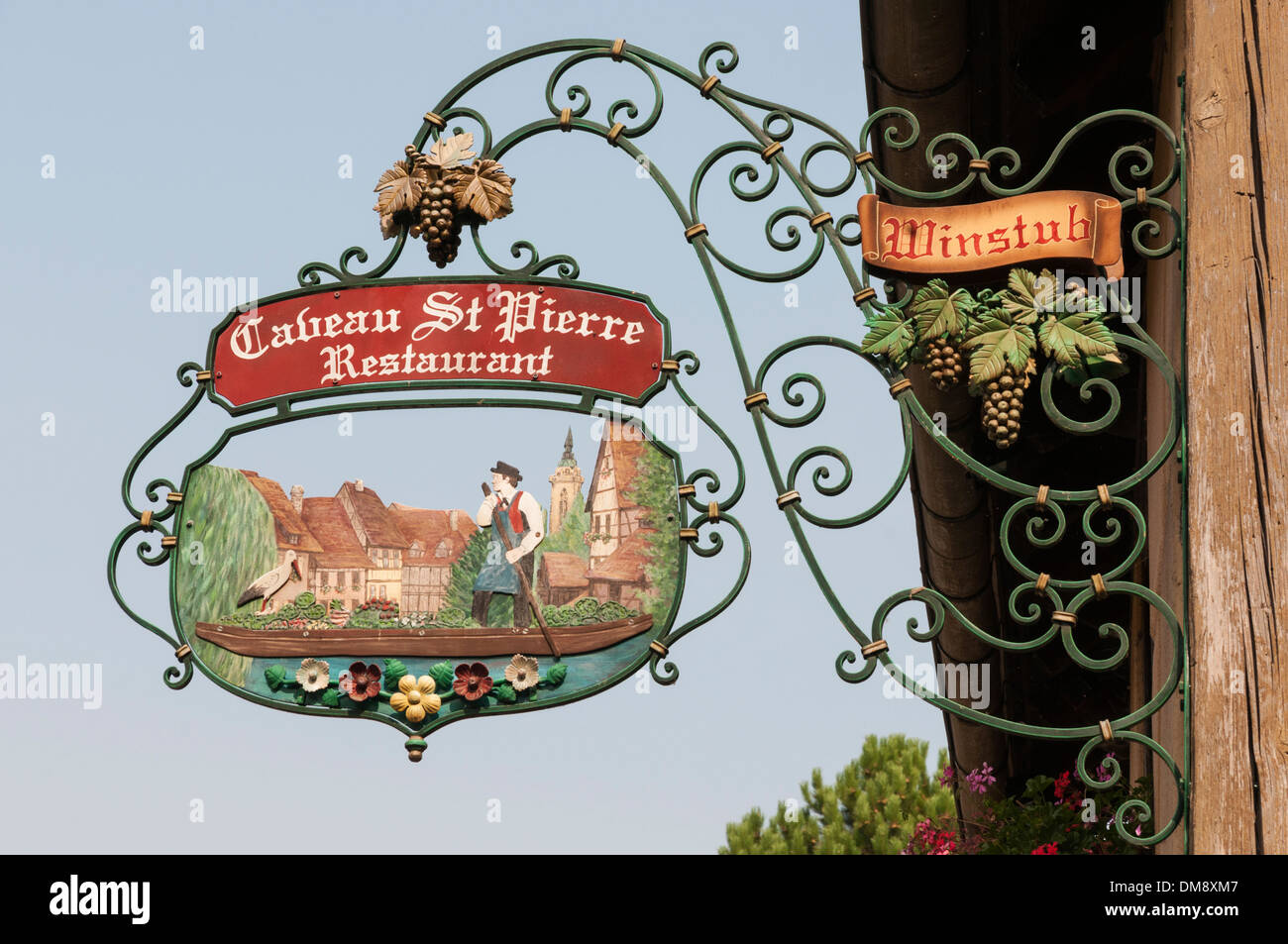 Alsace street sign hi-res stock photography and images - Alamy