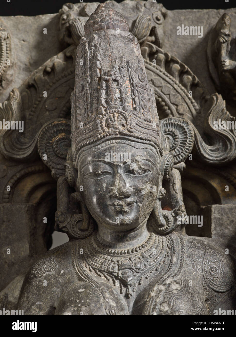 This representation of the Hindu goddess Parvati, part of an extensive ...