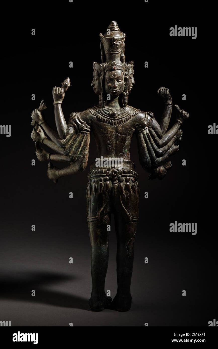 This sculpture of the Hindu god Shiva, identified as *Shiva 79.189.1 ...