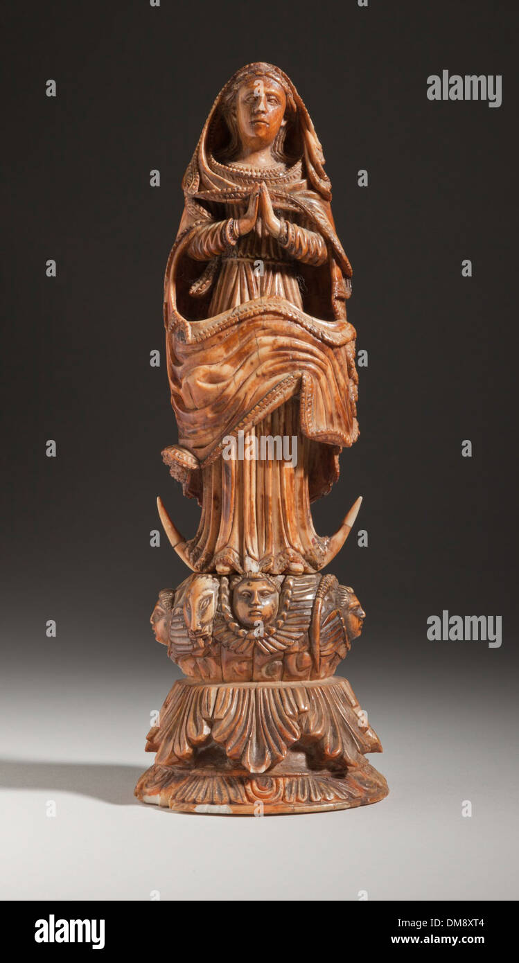 This artwork, titled 'The Immaculate Conception,' is part of a ...
