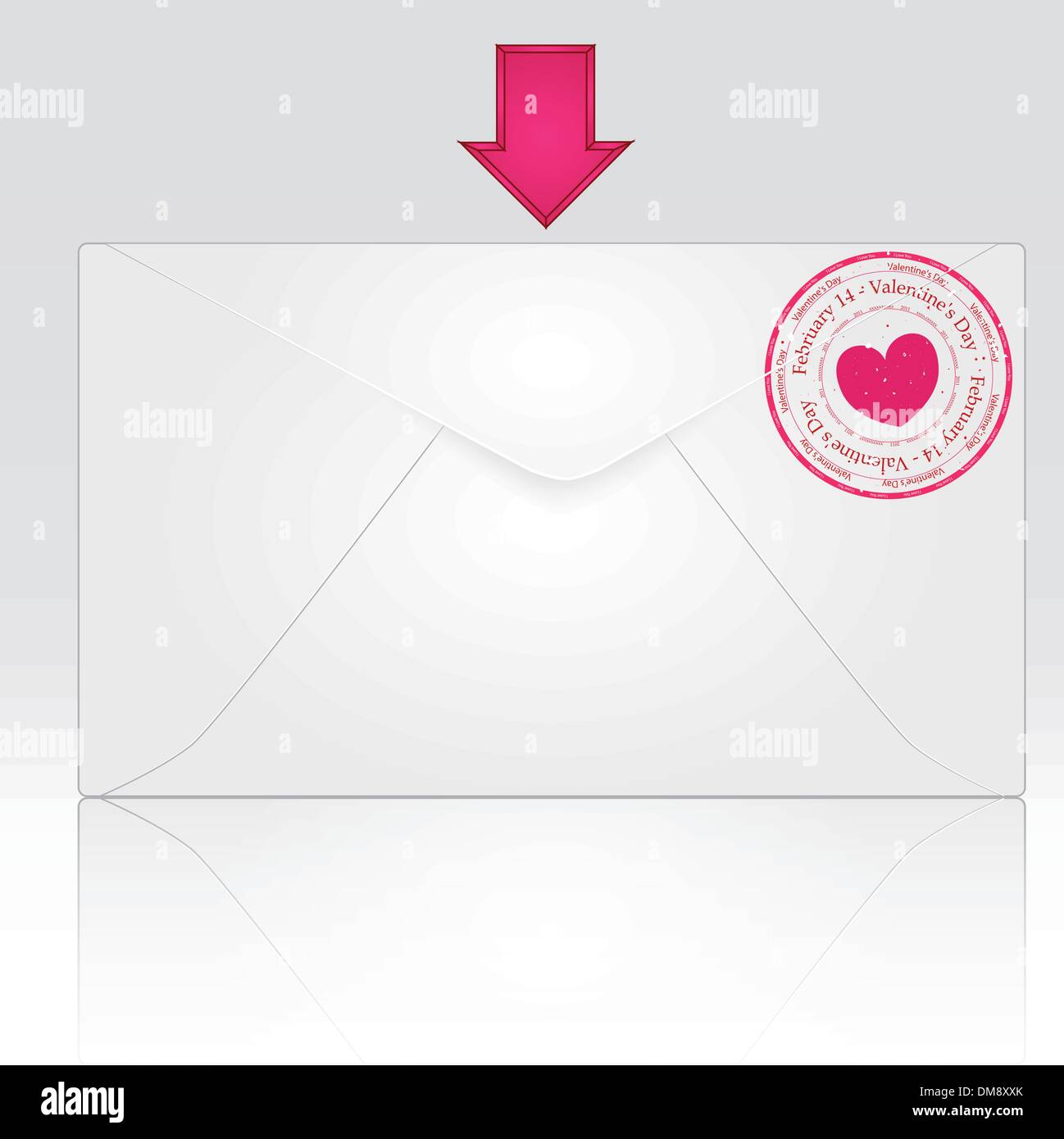 Greetings by mail Stock Vector Images - Alamy
